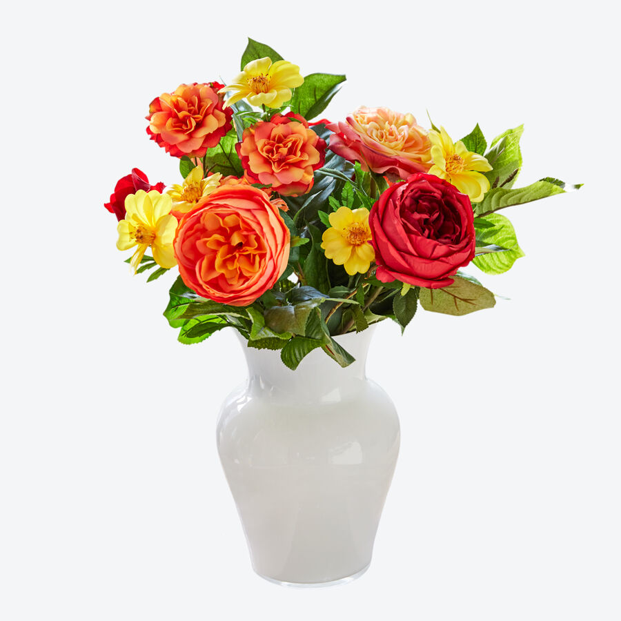 Exklusiv gefertigter Strauß mit gefüllten Rosen - Julia Grote Shop