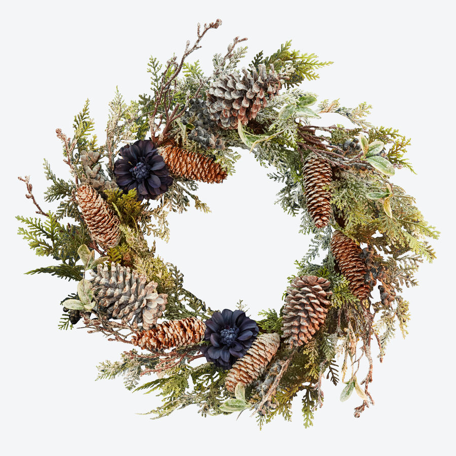 Exquisit geeister Winterkranz - Julia Grote Shop