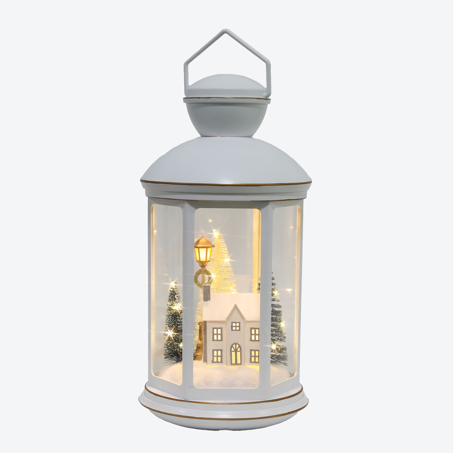 Luxus Miniatur Laterne Mit Batterie Ebenbild