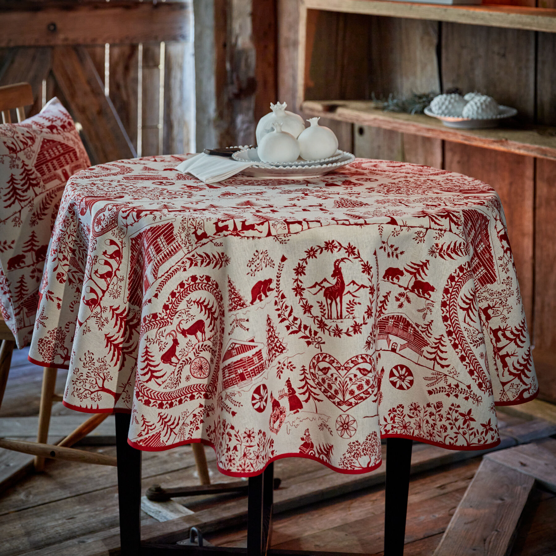 Spannende Dnisches Bettenlager Tischdecke Bilder