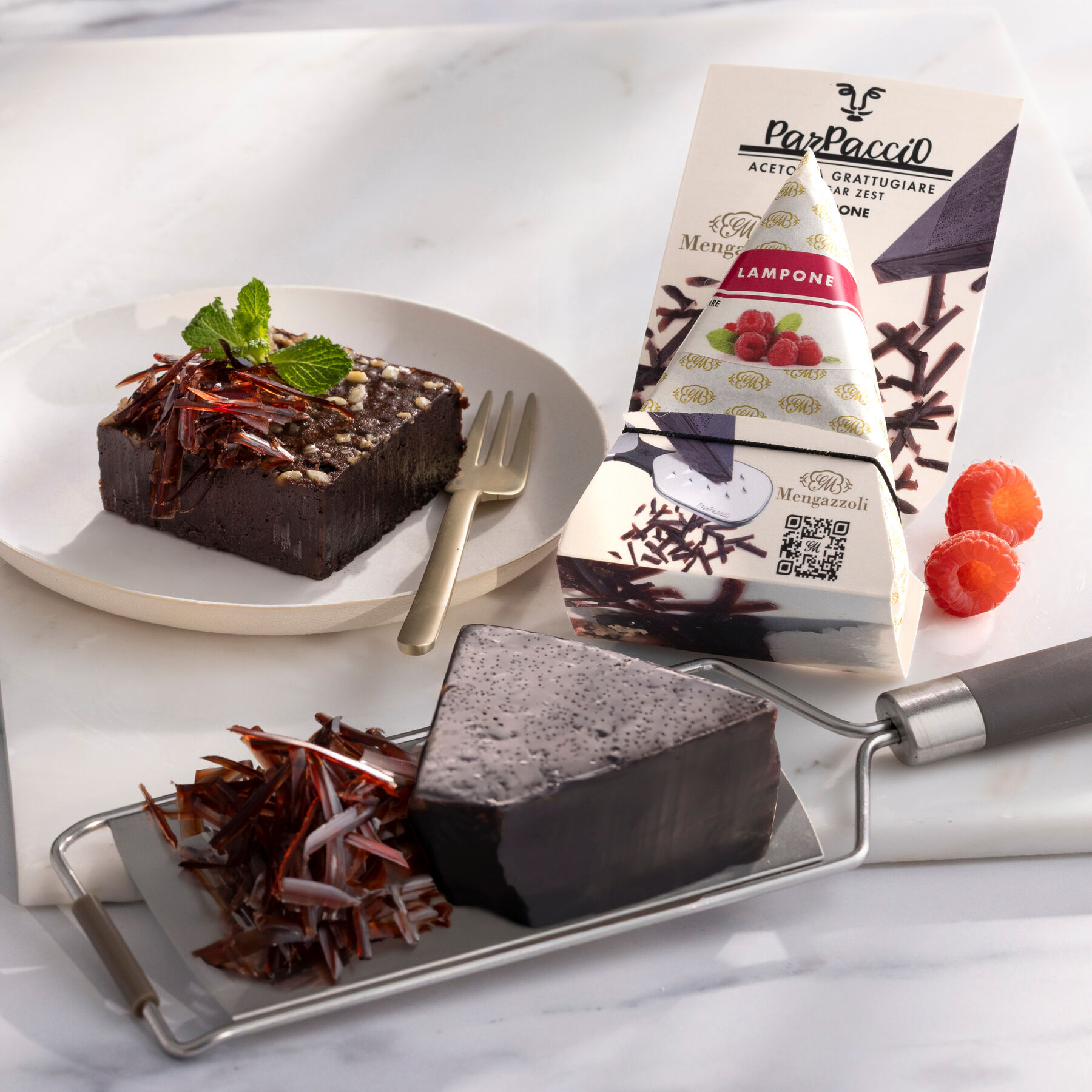 Parpaccio Himbeer-Balsamico – fester Balsamico zum Reiben, 170 g ...