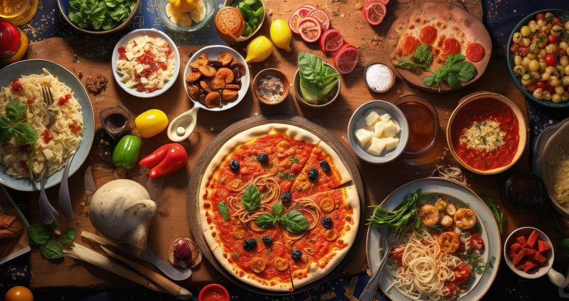Italienische Küche: Das Geheimnis von Pizza, Pasta & Risotto